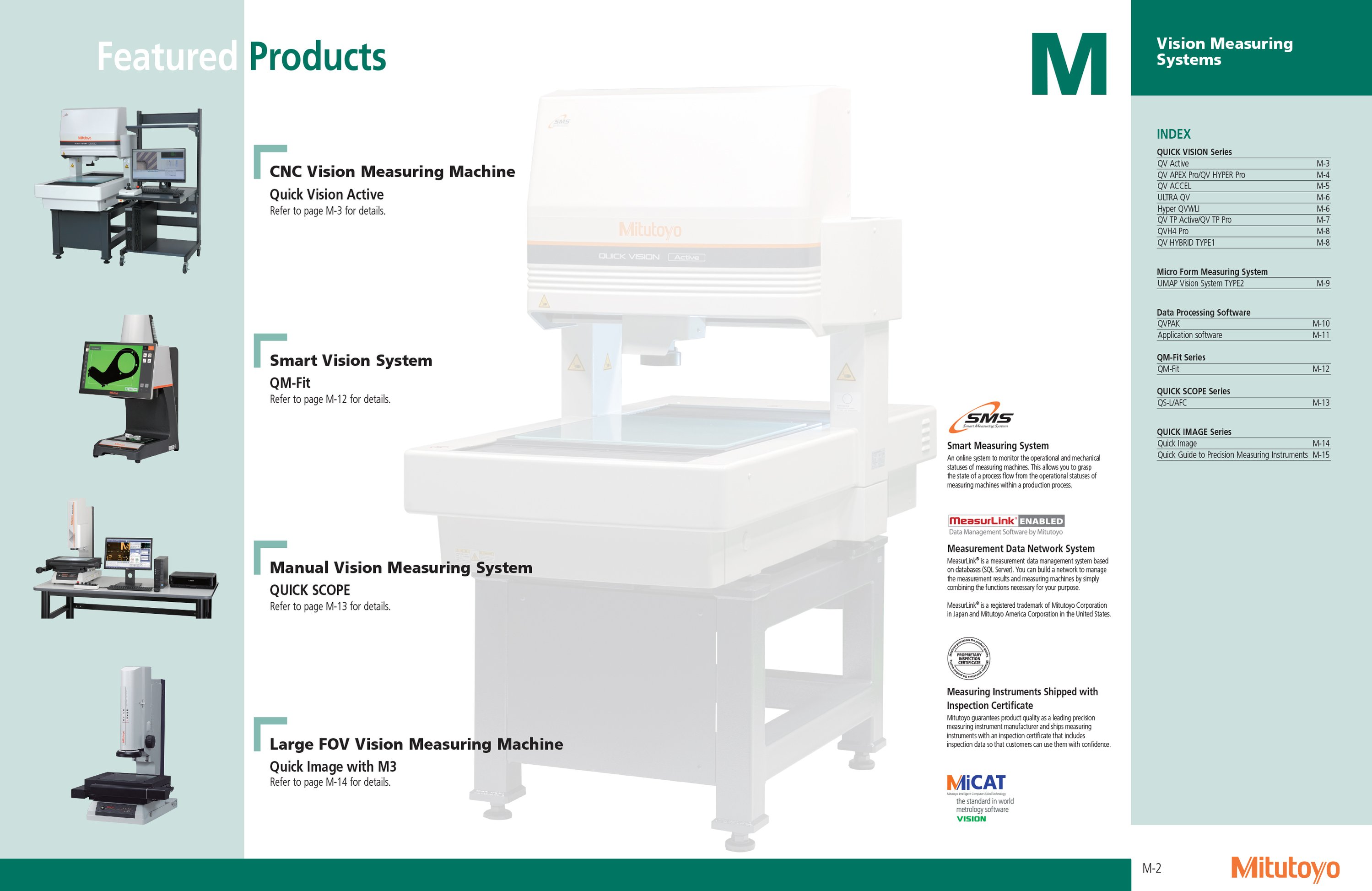 Vision Measuring Systems | Catalog